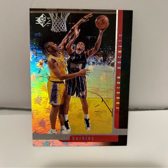 Upper Deck | Toys | Charles Barkley Houston Rockets Upper Deck Sp ...